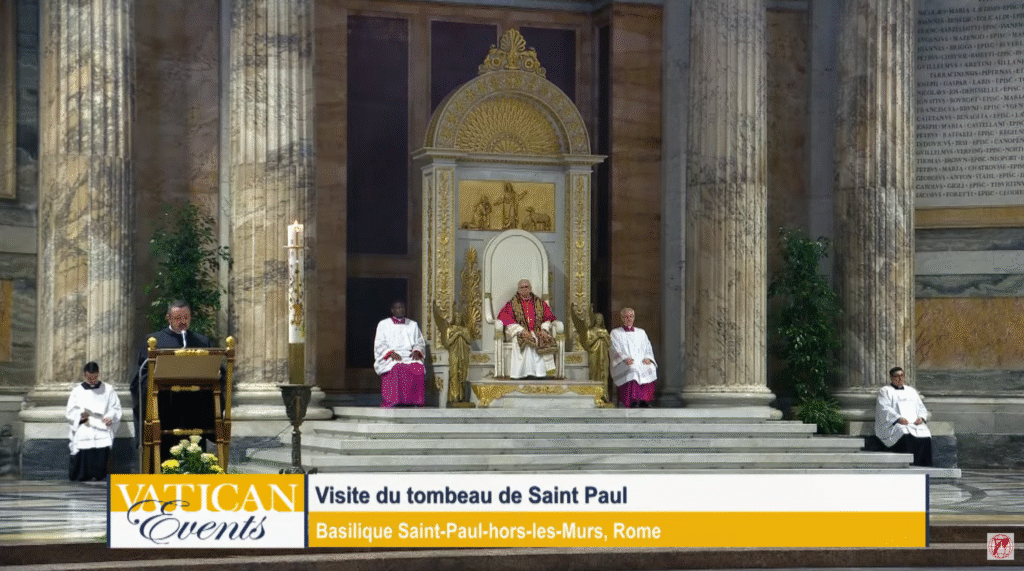 Holy Father Reflects on Grace, Faith, and Justification in Inaugural ...